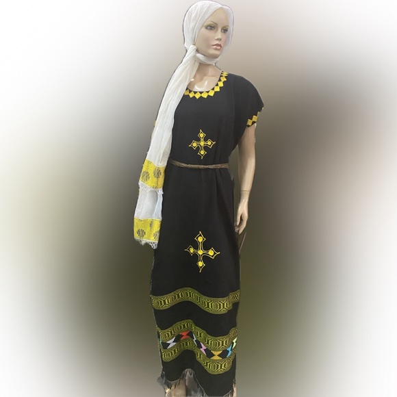 Dresses | Ethiopian Cultural Cross Dress | Poshmark